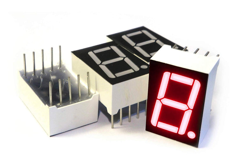 1 Digit 7 Segment Common Cathode Display – BE Components