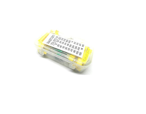 Resistor box 150 pcs 1/4w (30 values) – BE Components